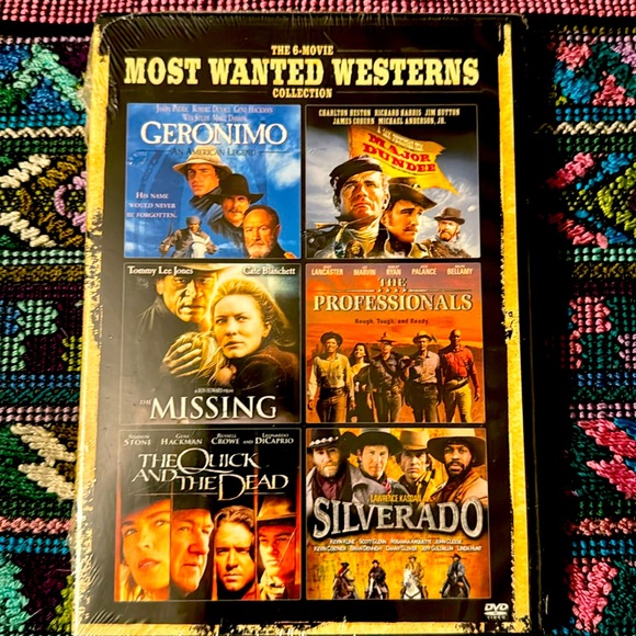 Media | The 6movie Westerns Dvd Collection W Silverado | Poshmark